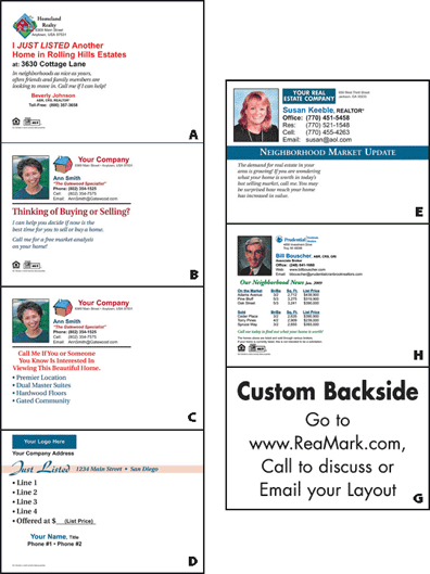 Custom Backside Layout Examples
