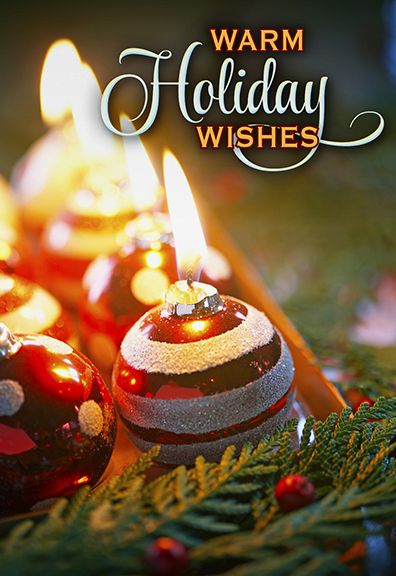 Holiday Greeting Cards: Warm Holiday Wishes