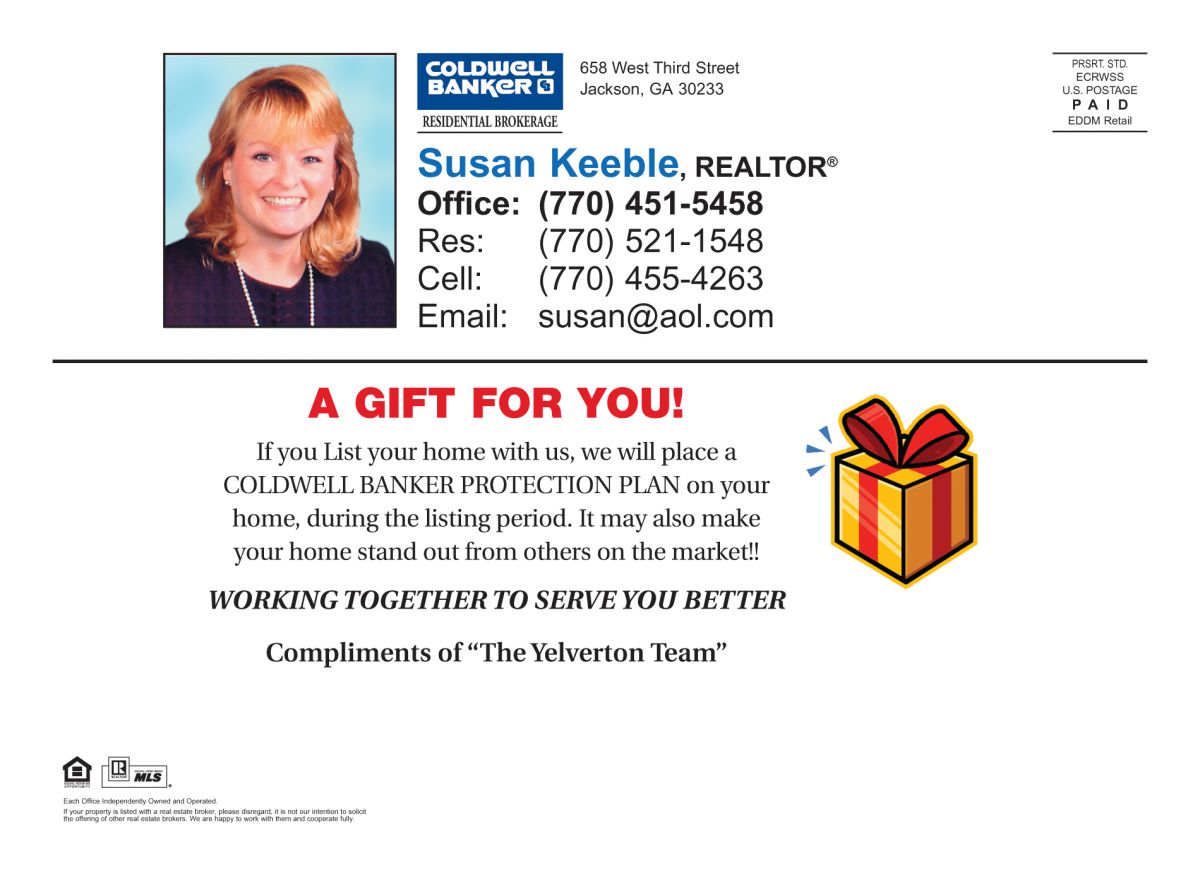 EDDM Every Door Direct Mail: EDDM 3 Photo Postcard