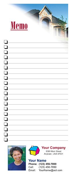 Full-Color (25 Sheet) Notepads: Full-Color (25 sheets) Notepads